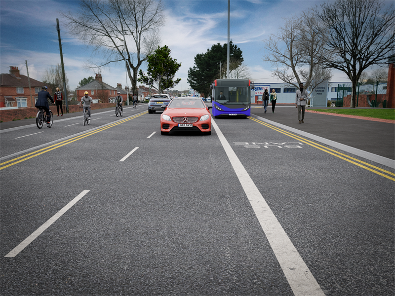 Ringwood Road, Poole (Sea View Road to Mountbatten roundabout ...